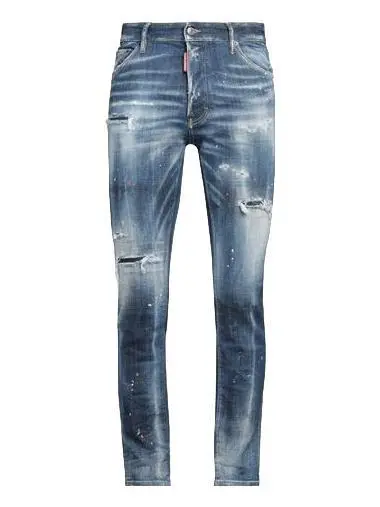Dsquared2 Jeans In Cotton, Polyester, And Elastane - Blue