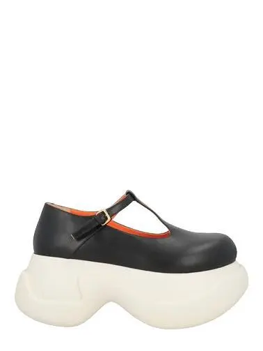 Marni Leather Loafers - Black