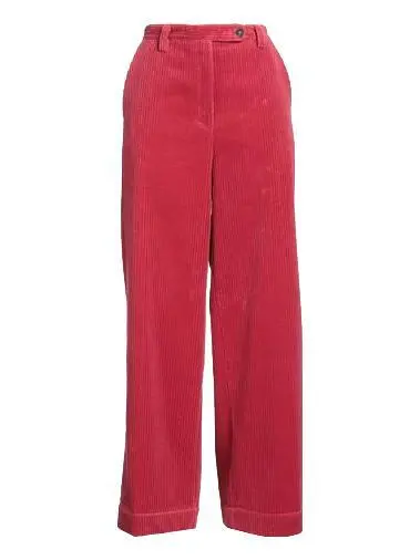 Massimo Alba Corduroy Wide-leg Trousers - Magenta