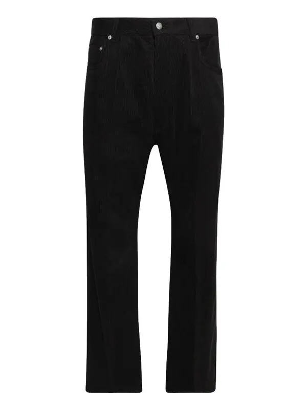 Rick Owens Brushed Twill Geth Jeans - Black