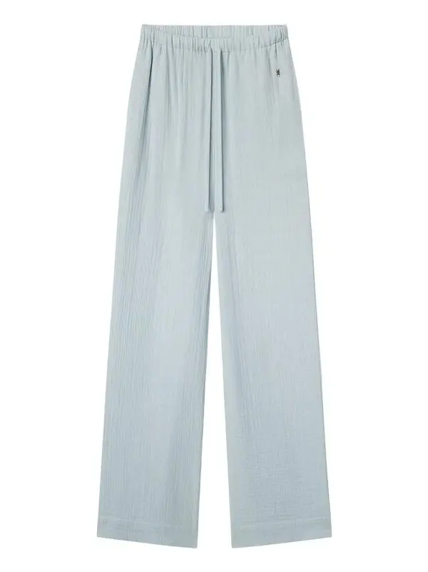 Eterne Relaxed Fit Full-length Pants - Blue