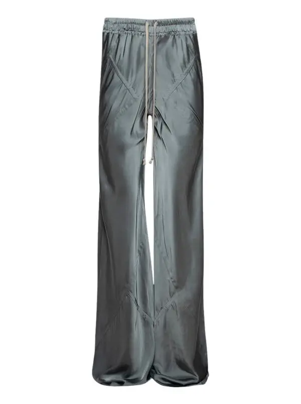 Rick Owens Drawstring Bias Pants - Blue