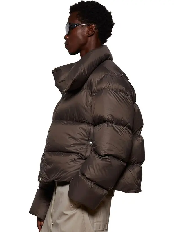 Rick Owens Turtle Jacket - Brown