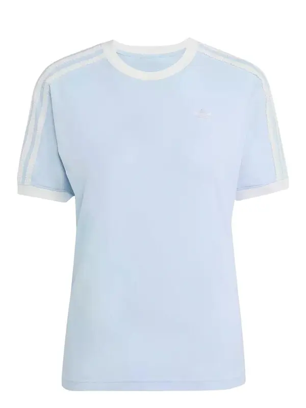 Adidas Ruffle Three-stripes T-shirt - Blue
