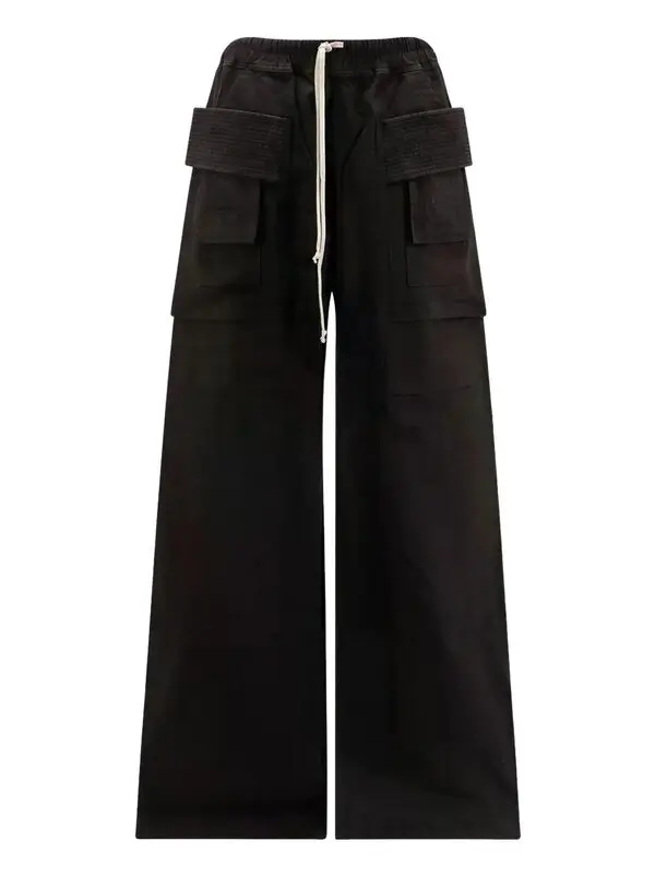 Rick Owens Drawstring-waistband Trousers - Black