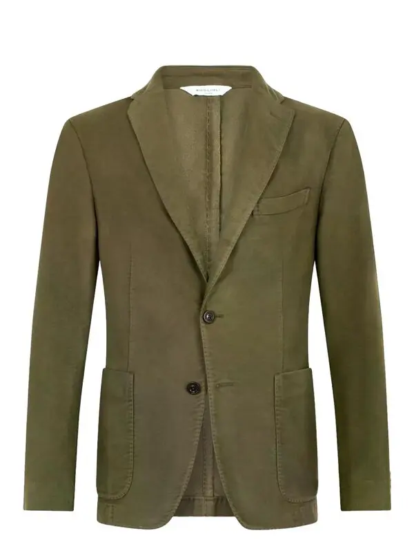 Boglioli Single-breasted Blazer - Green