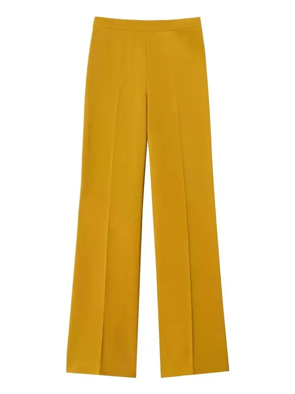 TWINSET Crêpe Trousers - Yellow