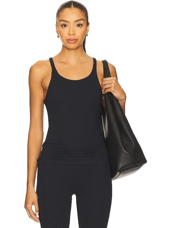 NEGATIVE UNDERWEAR Pointelle Tank - Black