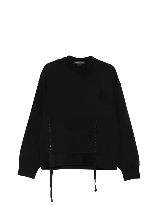 FEDERICO CINA Crew-neck Sweatshirt - Black