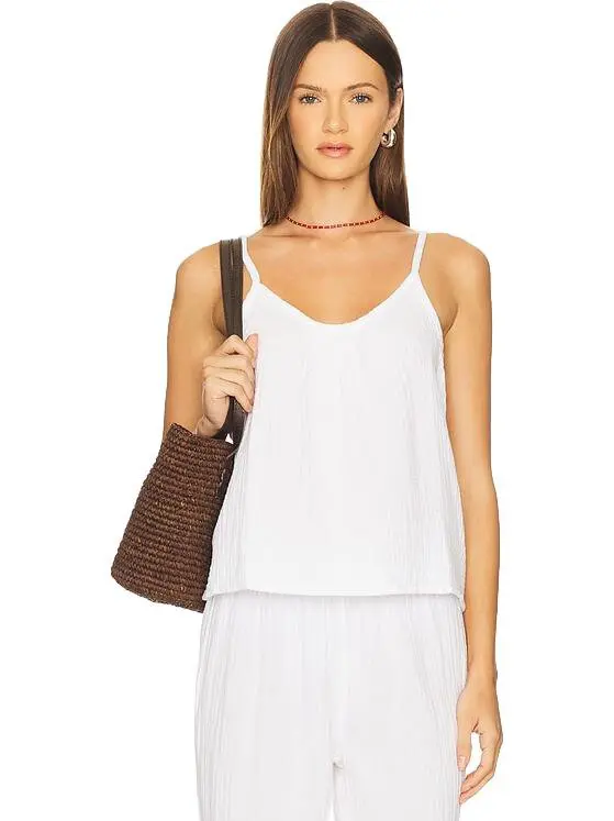 PERFECTWHITETEE Double Gauze Tank - White