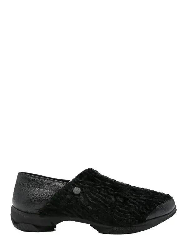 KIKO KOSTADINOV Vig Textured Loafers - Black