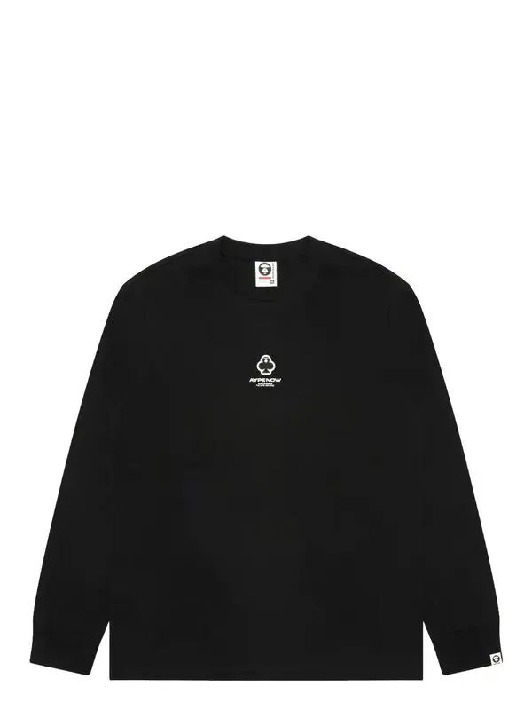 AAPE BY *A BATHING APE® Logo-detail T-shirt - Black
