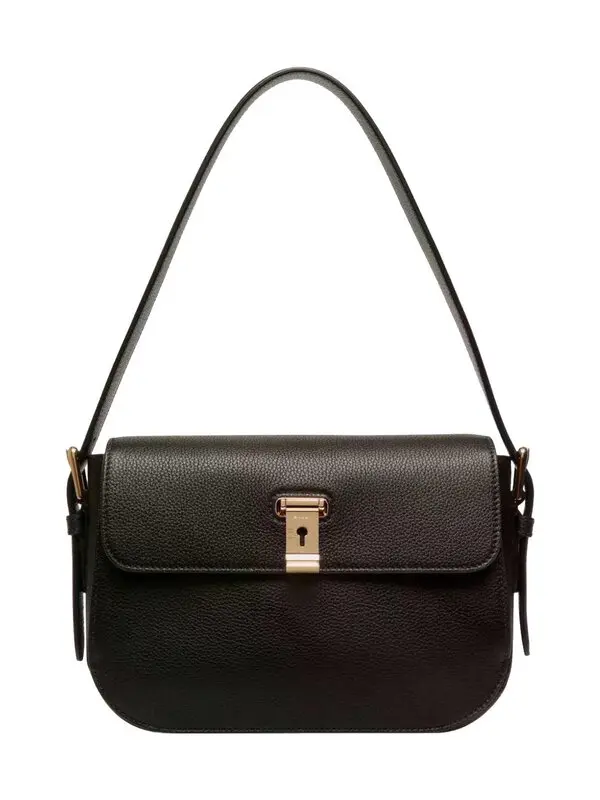 Bally Lock Me Shoulder Bag - Black