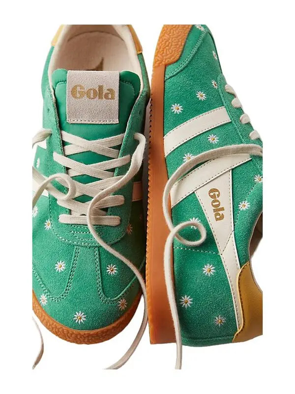 Gola Elan Flower Sneakers - Jade/off White/pollen