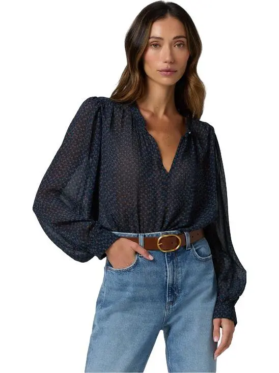 Paige Bibiana Blouse - Navy / Multicolor