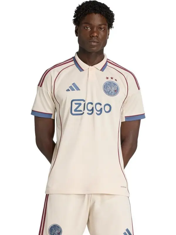 Adidas Ajax Amsterdam 25/26 Third Jersey - Halo Ivory