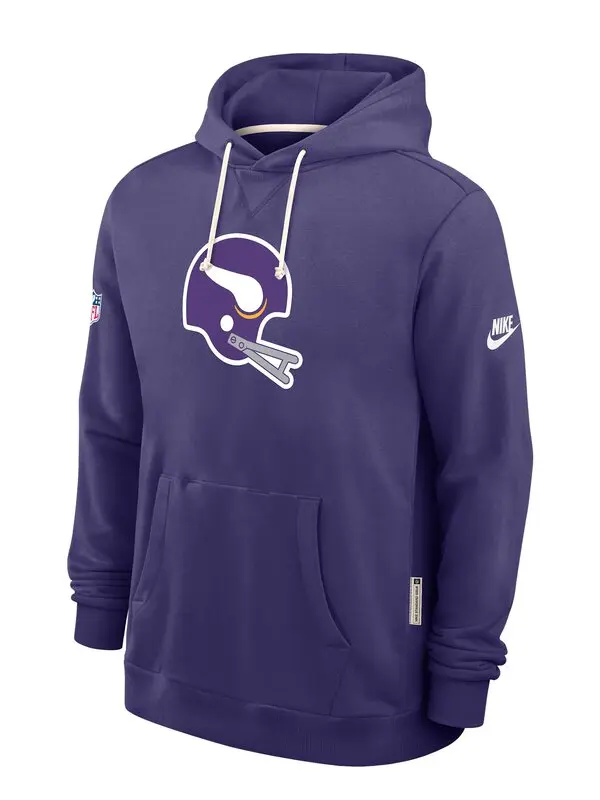 Nike Minnesota Vikings Alt Offensive Set Play Sideline Nfl Pullover Hoodie - Purple