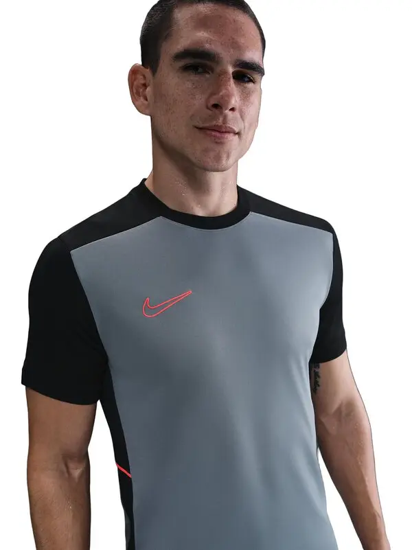 Nike Academy Dri-fit Short-sleeve Soccer Top - Grey