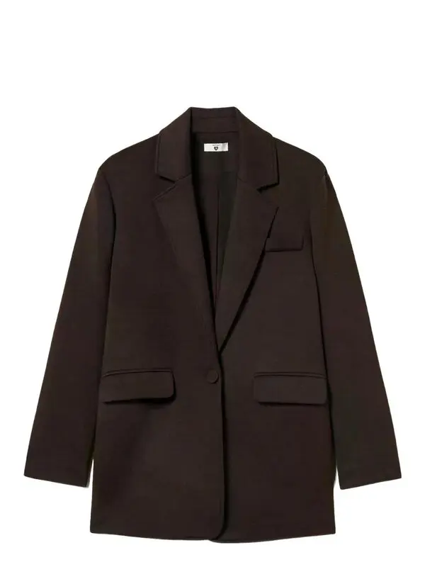 TWINSET Notched-lapel Blazer - Black
