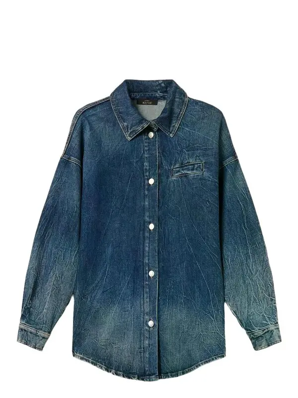 TWINSET Long-sleeve Denim Shirt - Blue