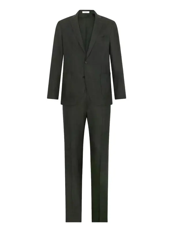 Boglioli Patch-pocket Suit - Green