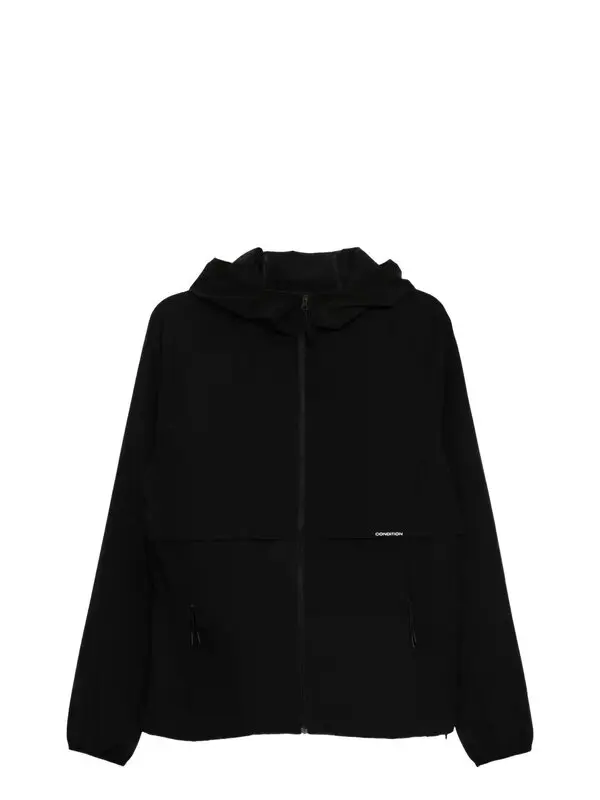 CONDITION WEAR Zip-up Windbreaker - Black