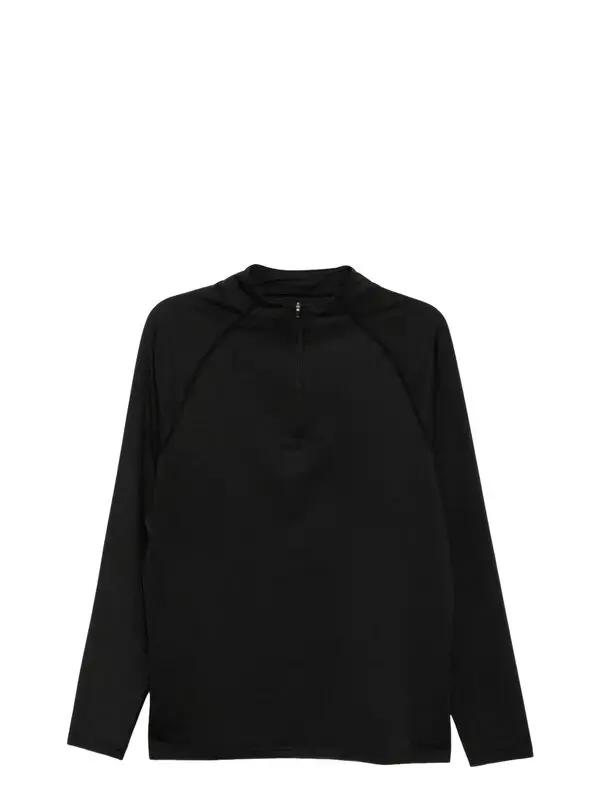 CONDITION WEAR Core Zip Top - Black