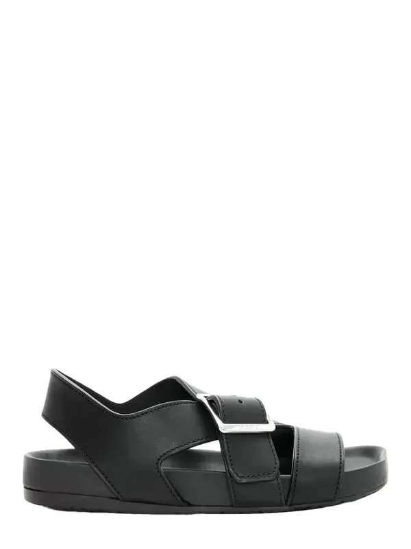 Loewe Buckle-strap Flat Sandals - Black