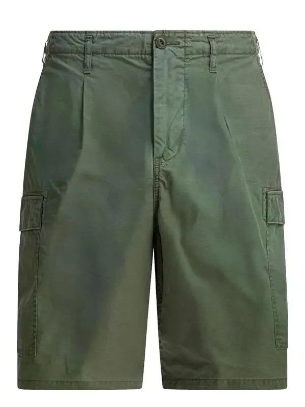 NONNATIVE Pleated Cargo Shorts - Green