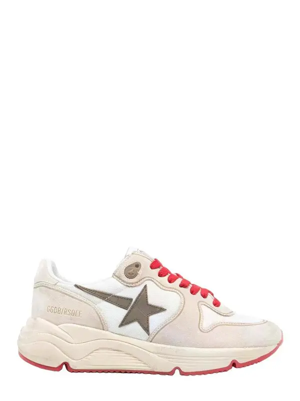 GOLDEN GOOSE Star-detail Lace-up Sneakers - Neutrals