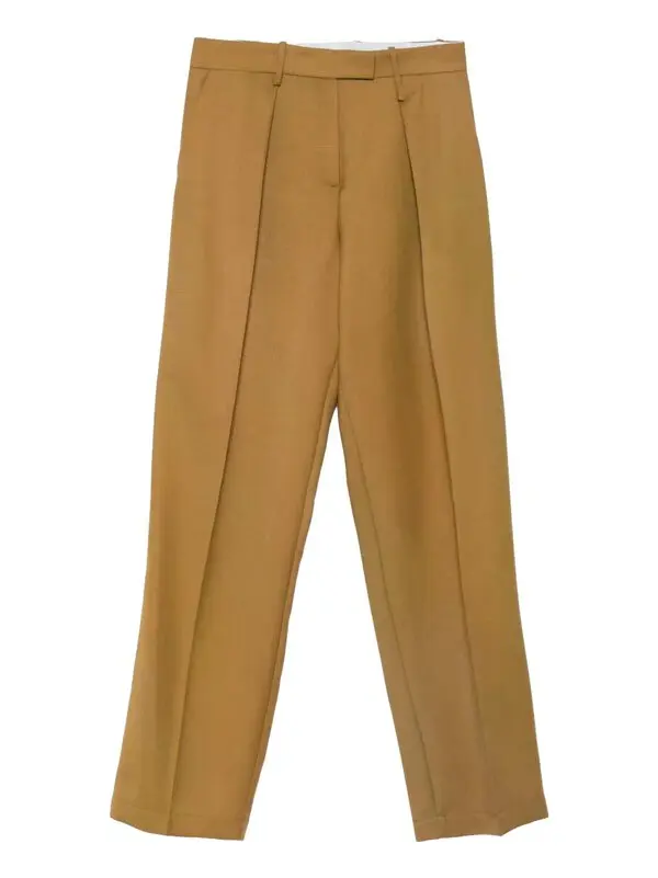 ALYSI Pleated Trousers - Neutrals