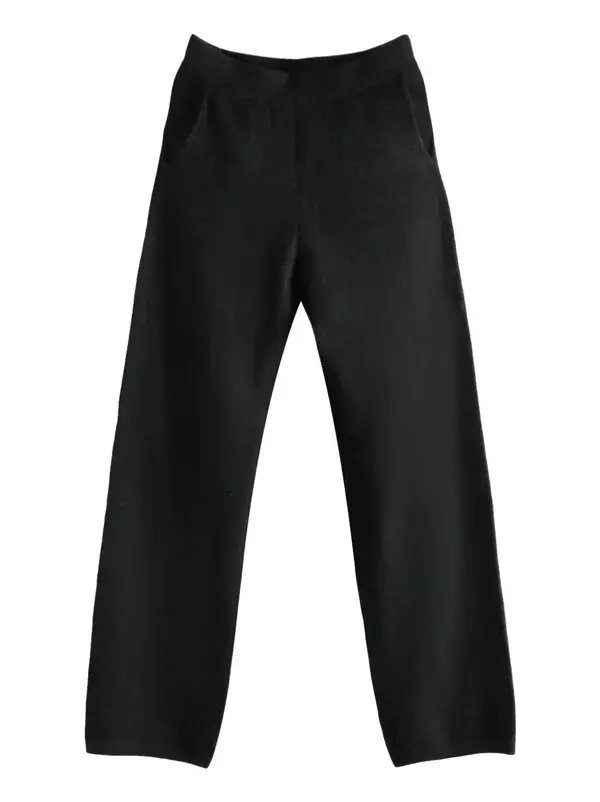 Frenckenberger Side-pocket Trousers - Black