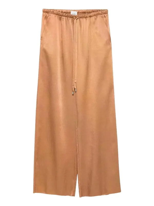 ALYSI Drawstring Trousers - Brown