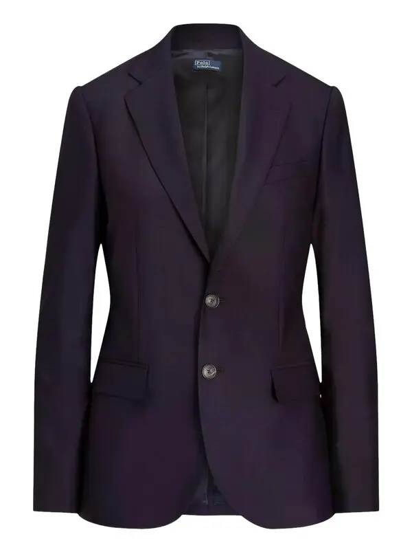 Polo Ralph Lauren Stretch Wool Two-button Blazer - Blue