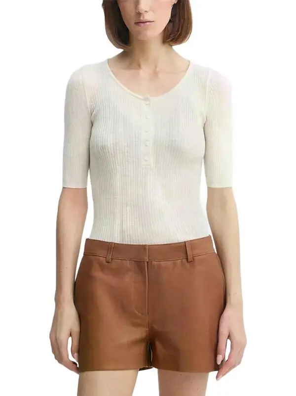 HERSKIND Cotton Shorts - Neutrals
