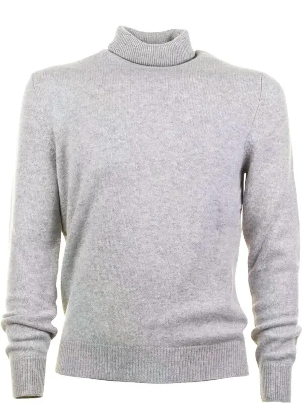 Malo Turtleneck Sweater - Grey