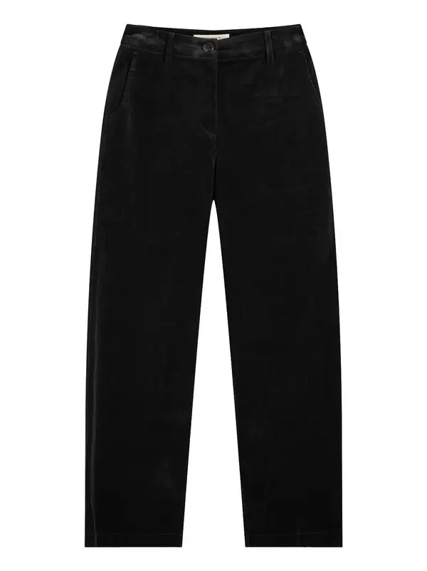 NOTHING WRITTEN Brody Corduroy Pants - Black