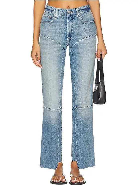 Good American Good Icon Straight Jeans - Blue
