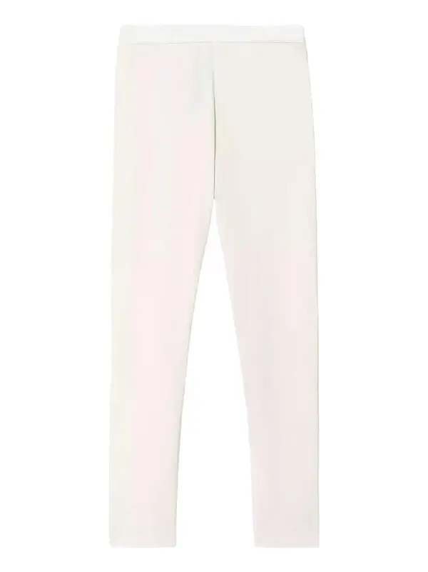 TWINSET Satin-detail Trousers - White
