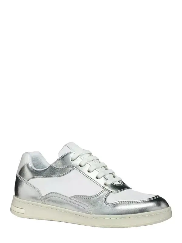 Geox Debossed Logo Sneakers - Grey