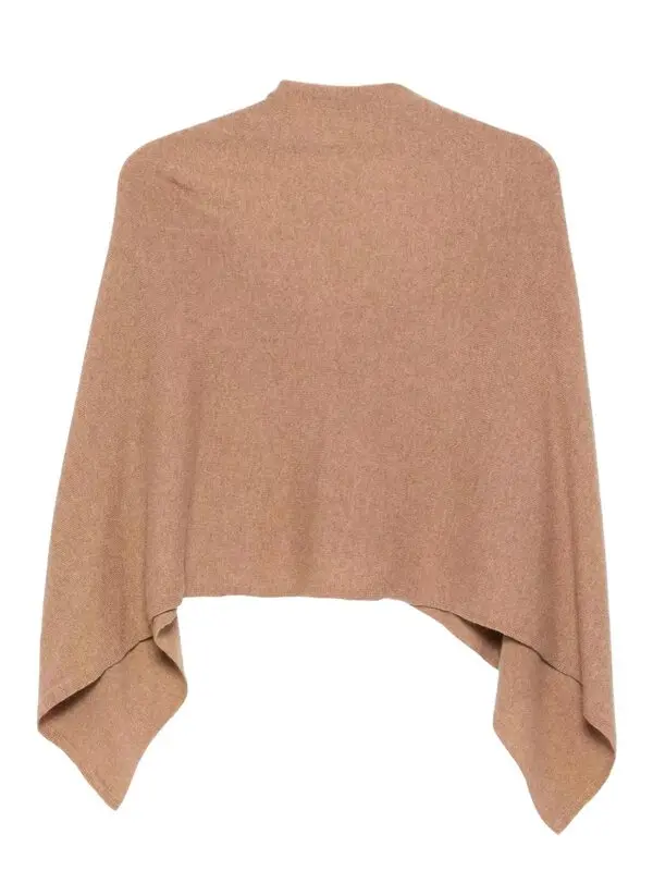 Eric Bompard Cashmere Poncho - Brown