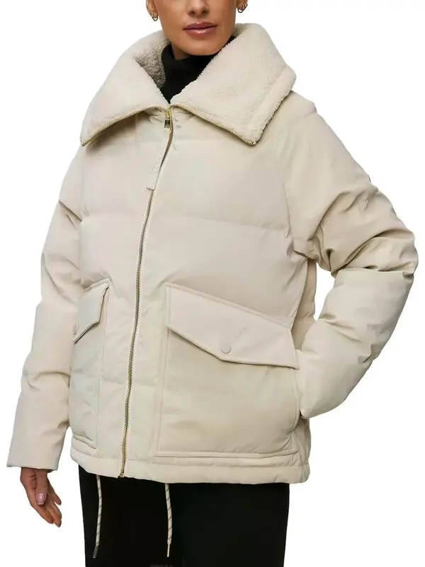 Varley Roseville Puffer Jacket - Neutrals