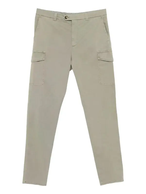 Brunello Cucinelli Cargo-pocket Trousers - Green