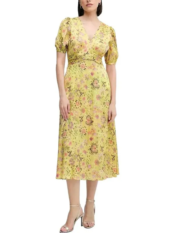 PEDRO DEL HIERRO Floral-print Midi Dress - Green