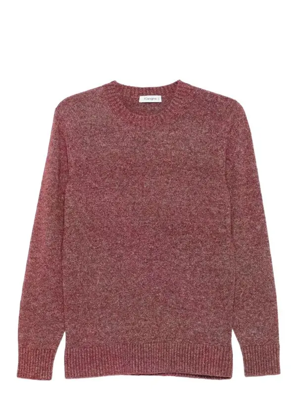 KANGRA Crew-neck Sweater - Red