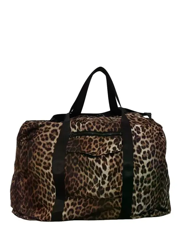 P.a.r.o.s.h Leopard-print Duffle - Brown