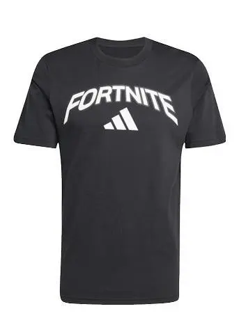 Adidas Fortnite Logo Graphic T-shirt - Black