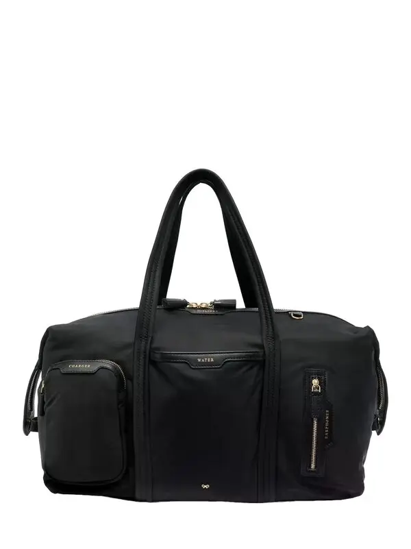 ANYA HINDMARCH Recycled In-flight Bag - Black