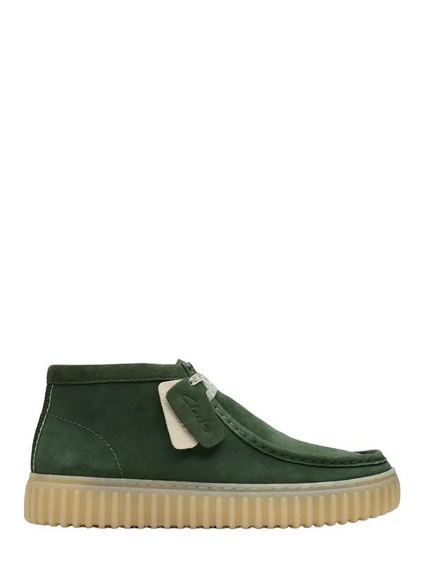 Clarks Originals Torhill Hi Suede - Dark Green
