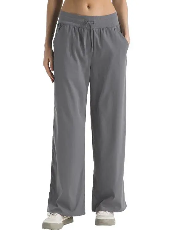 The North Face Aphrodite Arise Wide Leg Pants - Smoked Pearl